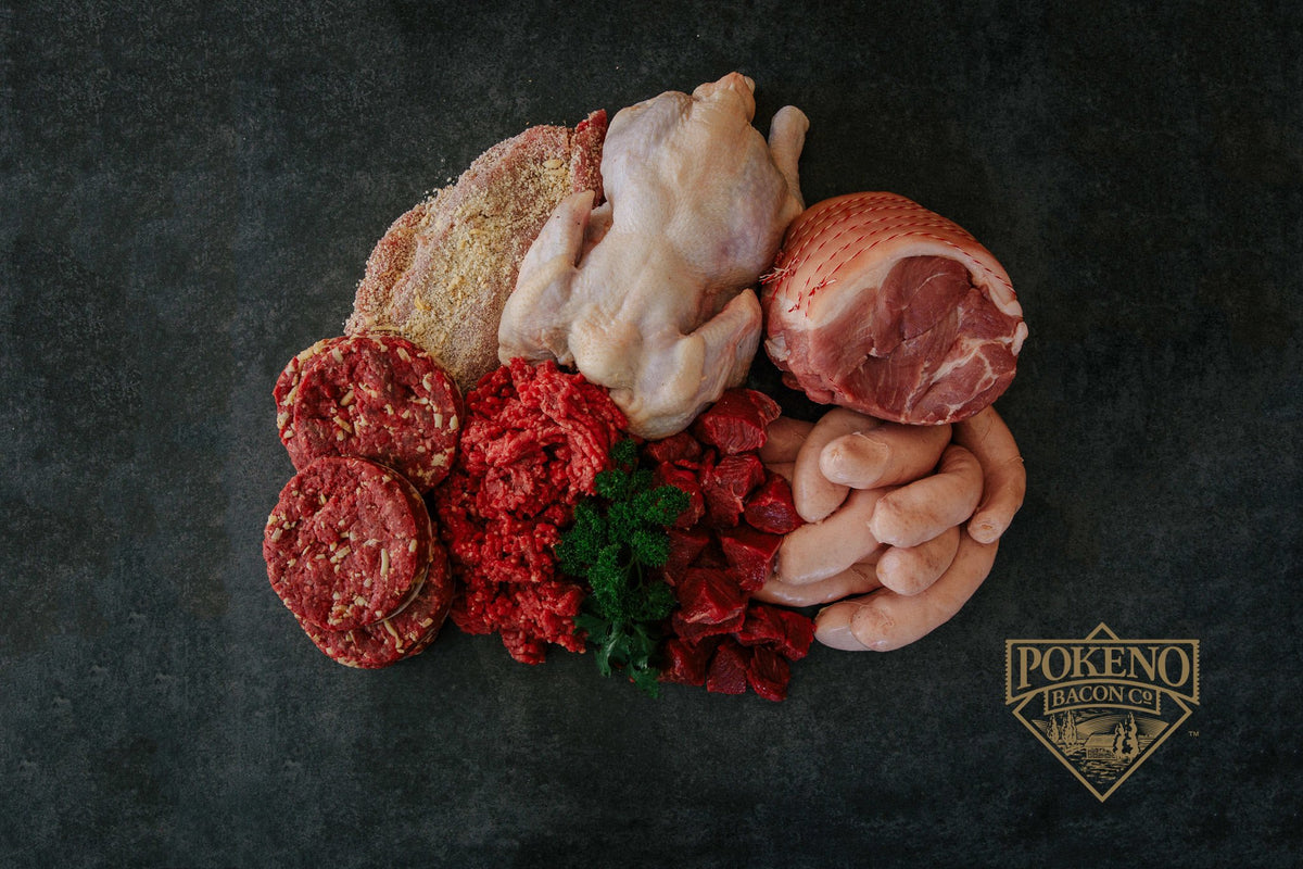 Bargain Meat Box for 6 | Pokeno Bacon Butchery – Pokeno Bacon NZ