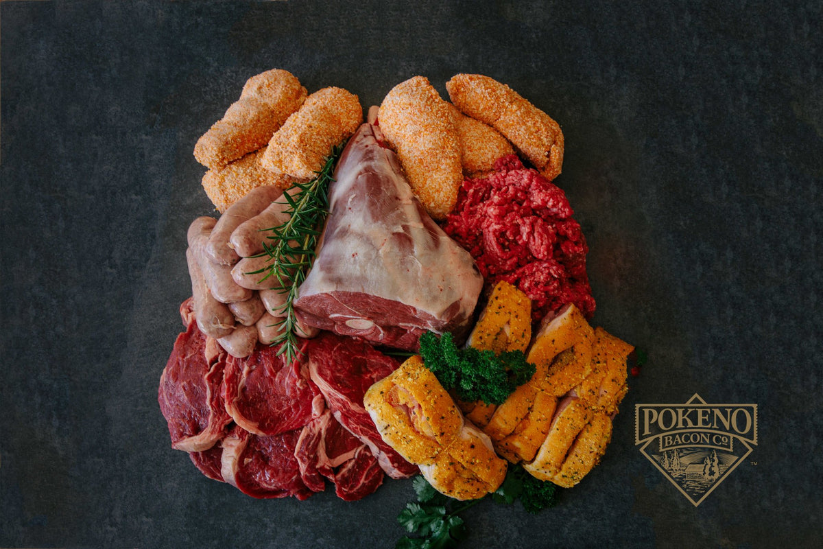 Deluxe Meat Box for 6 | Pokeno Bacon Butchery – Pokeno Bacon NZ