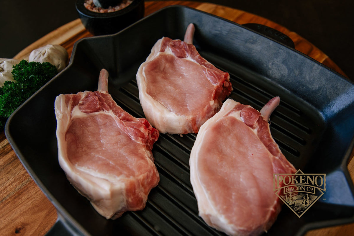 100% NZ Pork Cutlets | Pokeno Bacon Butchery – Pokeno Bacon NZ